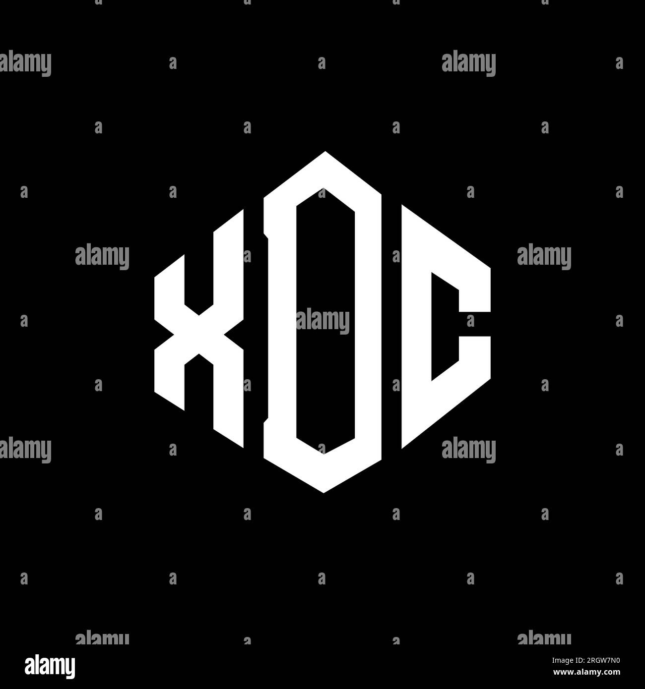 Xdc logo design hi-res stock photography and images - Alamy