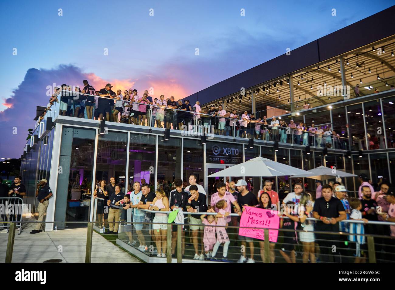 Messi inter miami fans hi-res stock photography and images - Alamy