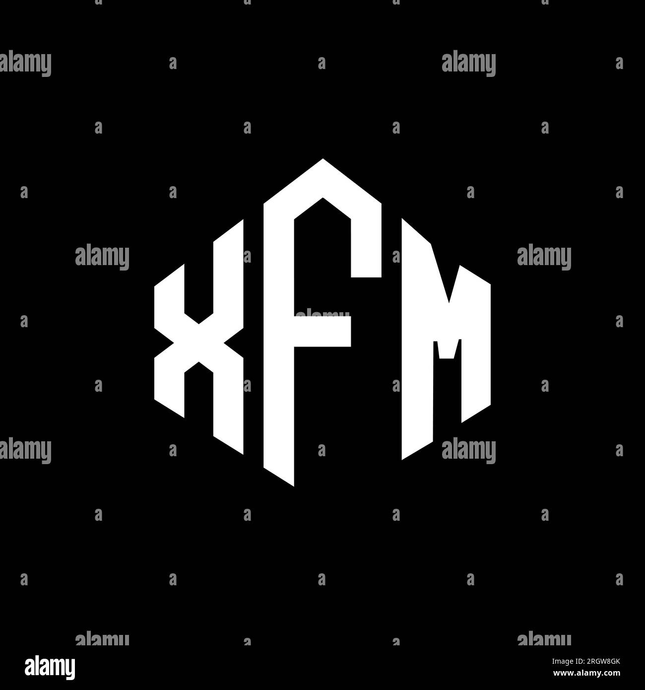 Xfm logo design Stock Vector Images - Alamy