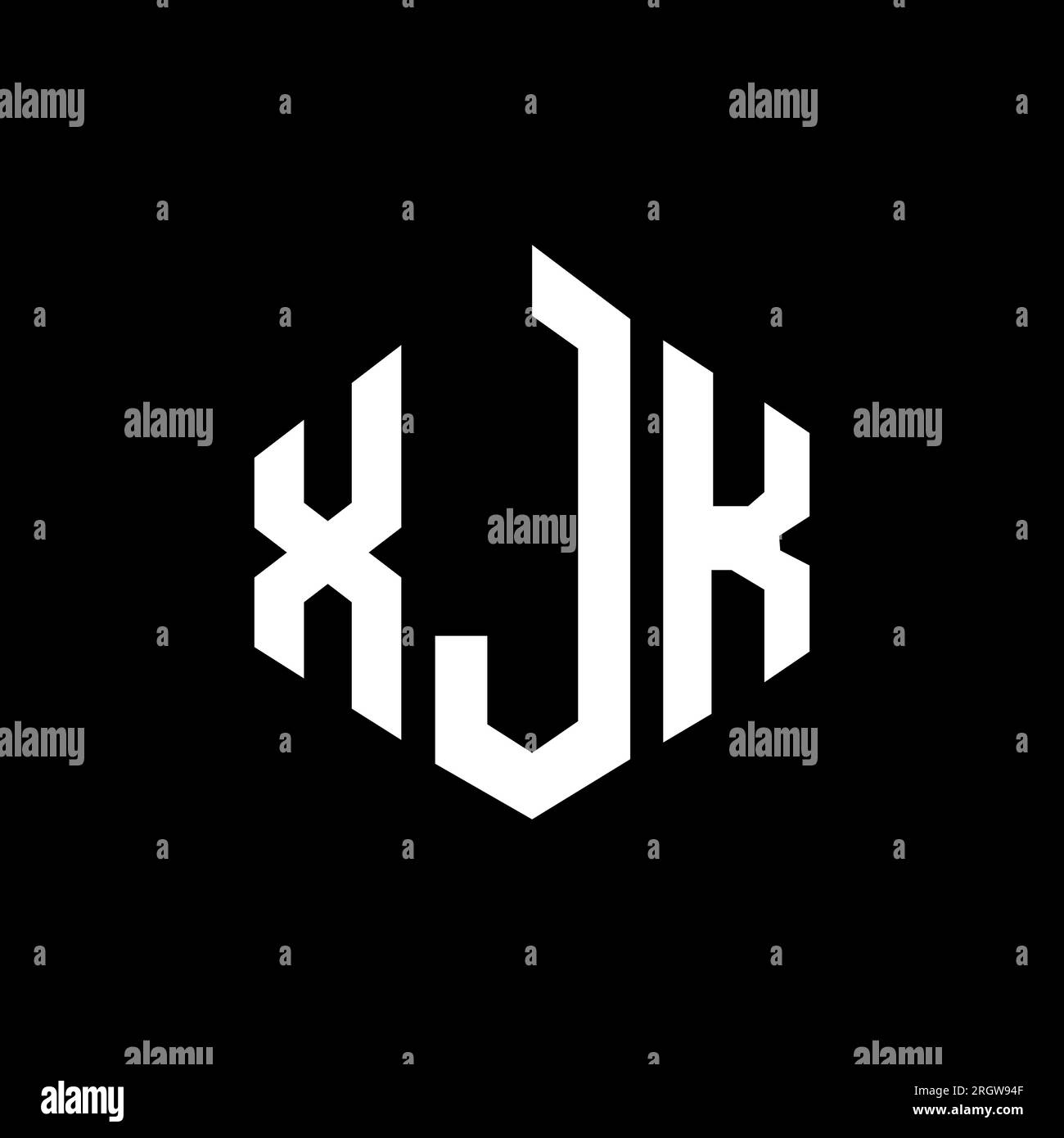 Xjk business logo Stock Vector Images - Alamy