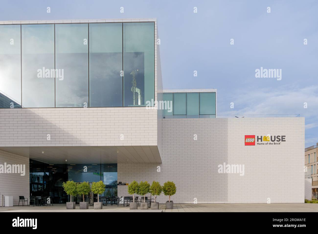 Billund, Denmark - 06 OCTOBER 2022: Outdoor exterior view at the ...
