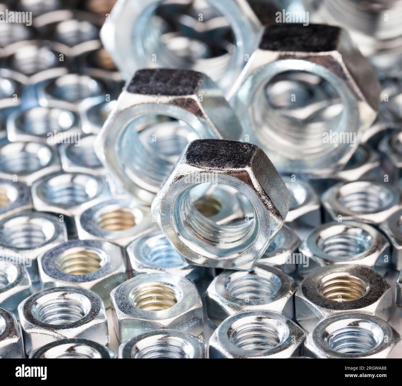 Steel nuts in installation hi-res stock photography and images - Alamy