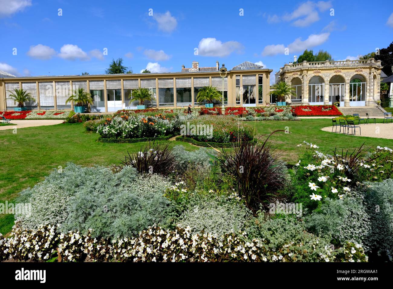 Parc du Thabor in Rennes France Stock Photo - Alamy