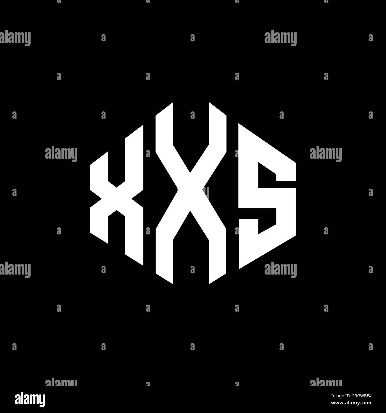 Xxs logo design hi-res stock photography and images - Alamy