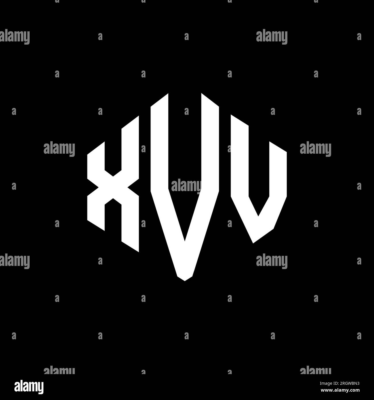 Xvv letter Stock Vector Images - Alamy