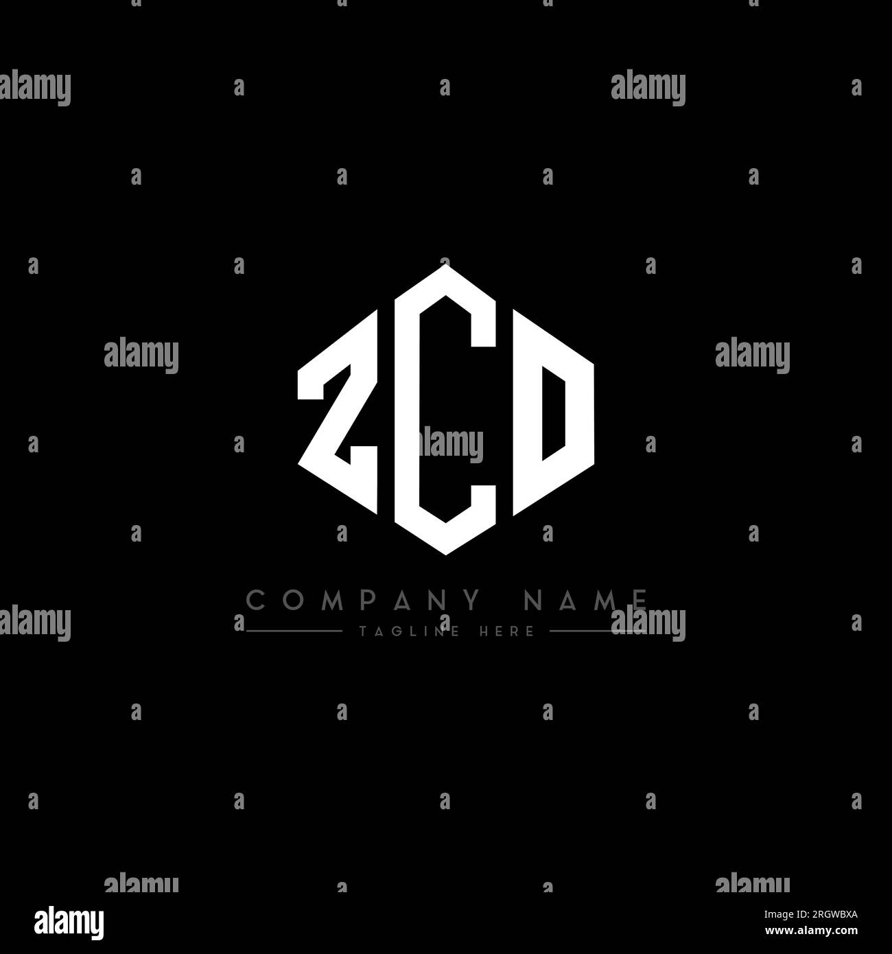 Zco logo design hi-res stock photography and images - Alamy