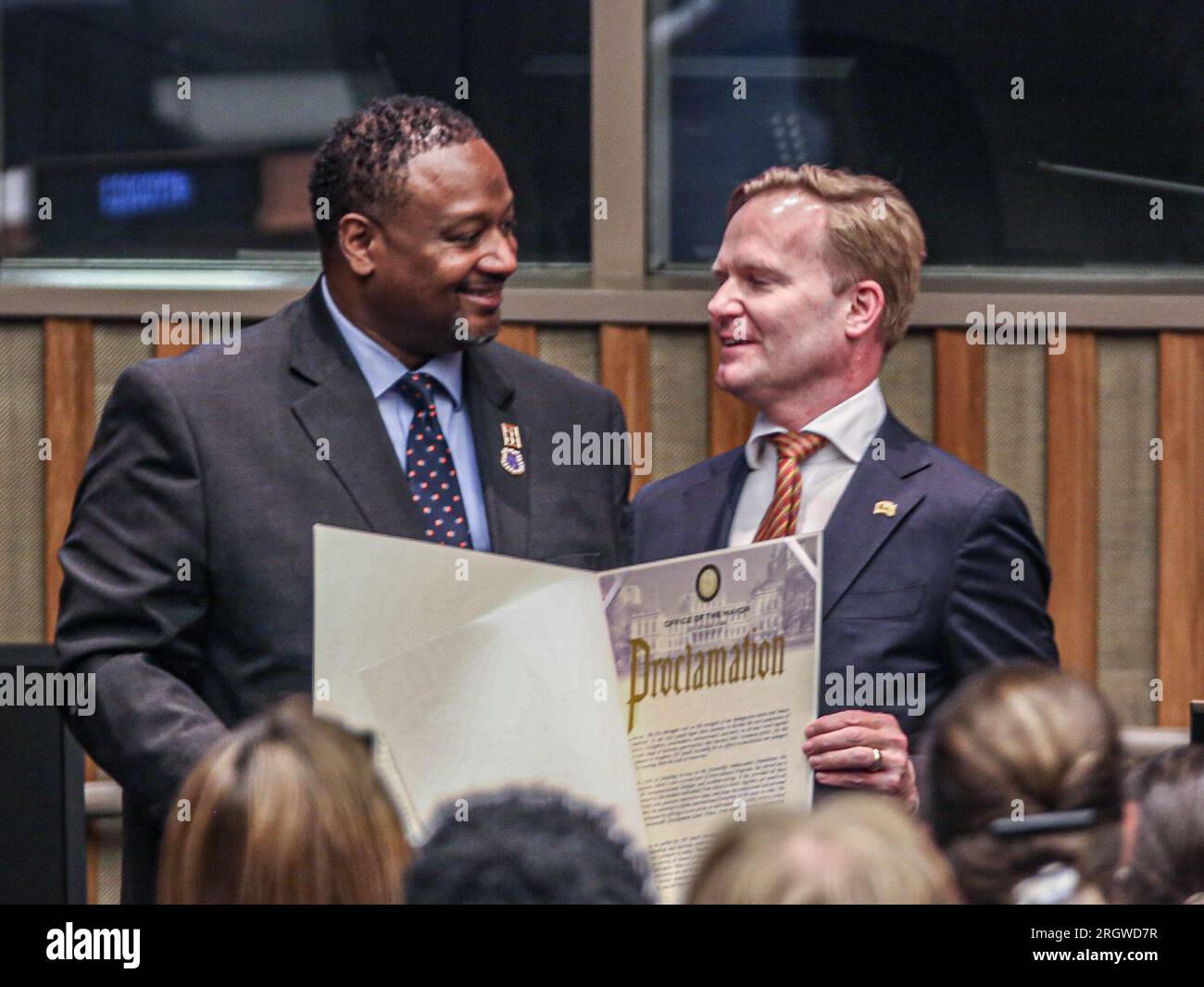New York, New York, USA. 11th Aug, 2023. DARRYL RATTRAY, Deputy ...