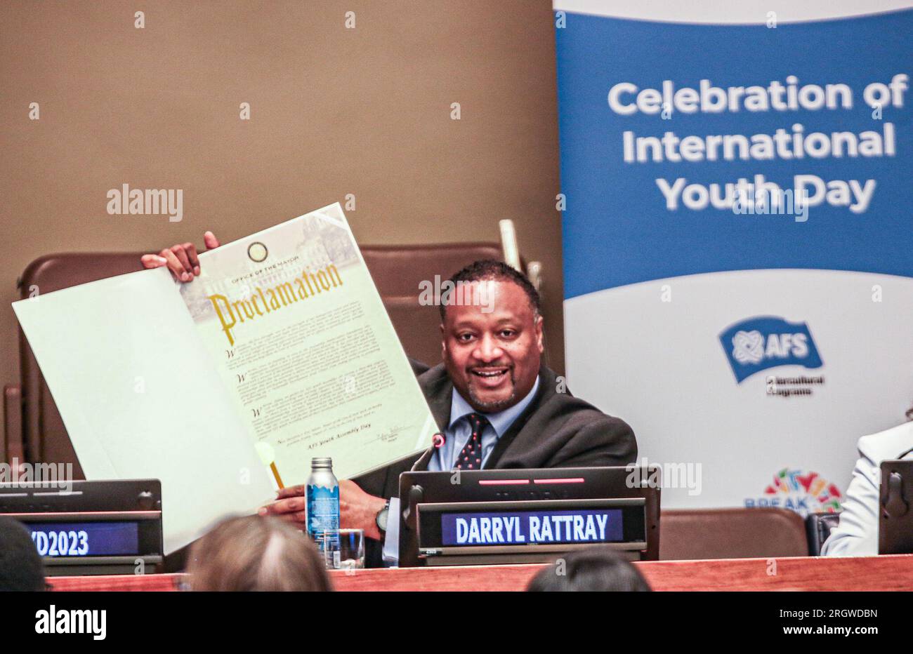 New York, New York, USA. 11th Aug, 2023. DARRYL RATTRAY, Deputy ...