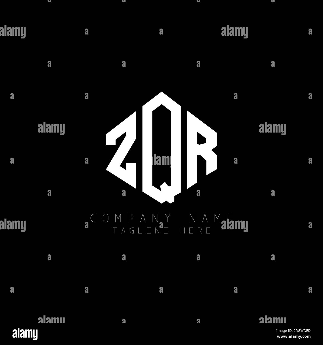 Zqr logo Stock Vector Images - Alamy