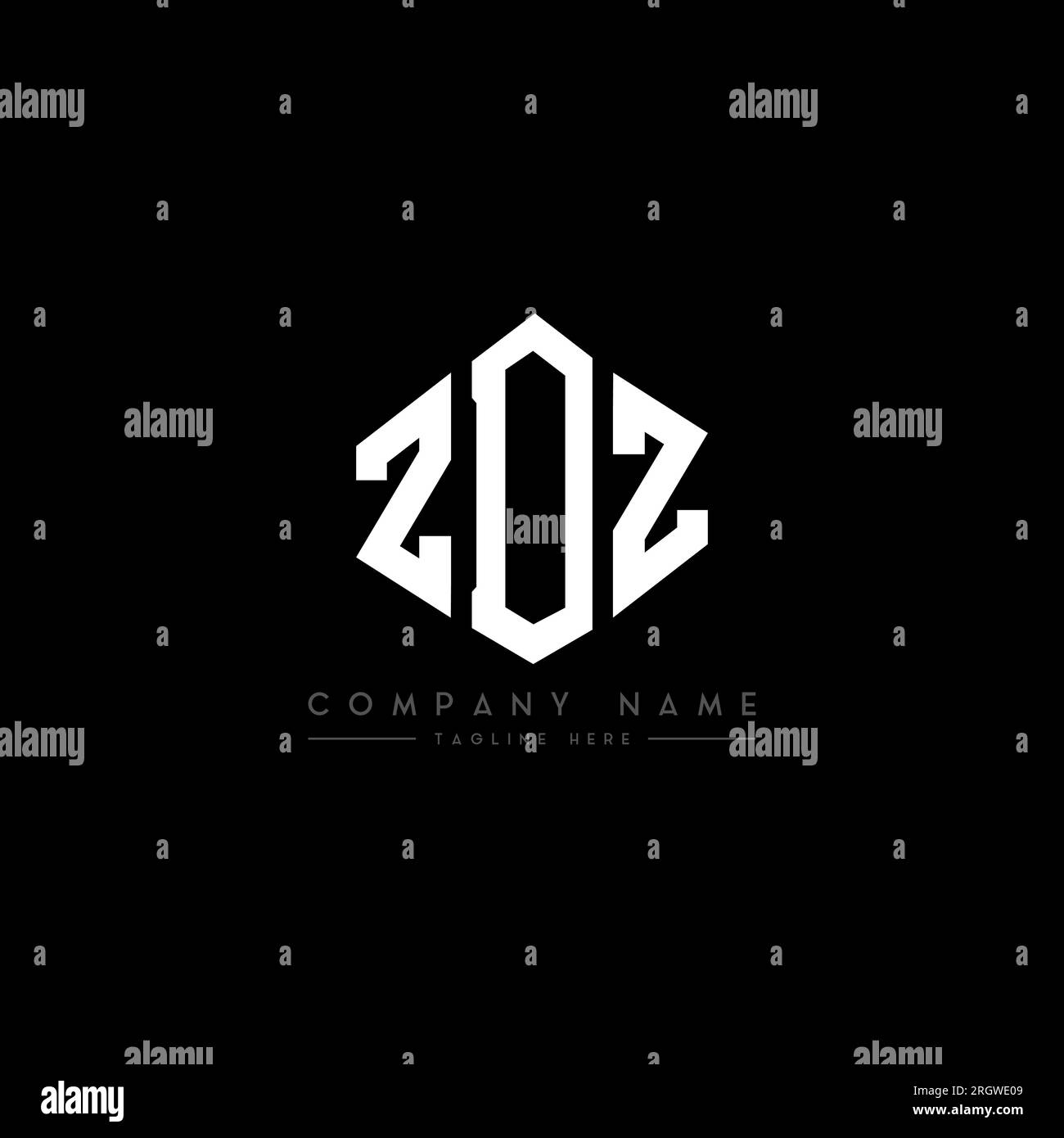 Zdz logo design hi-res stock photography and images - Alamy