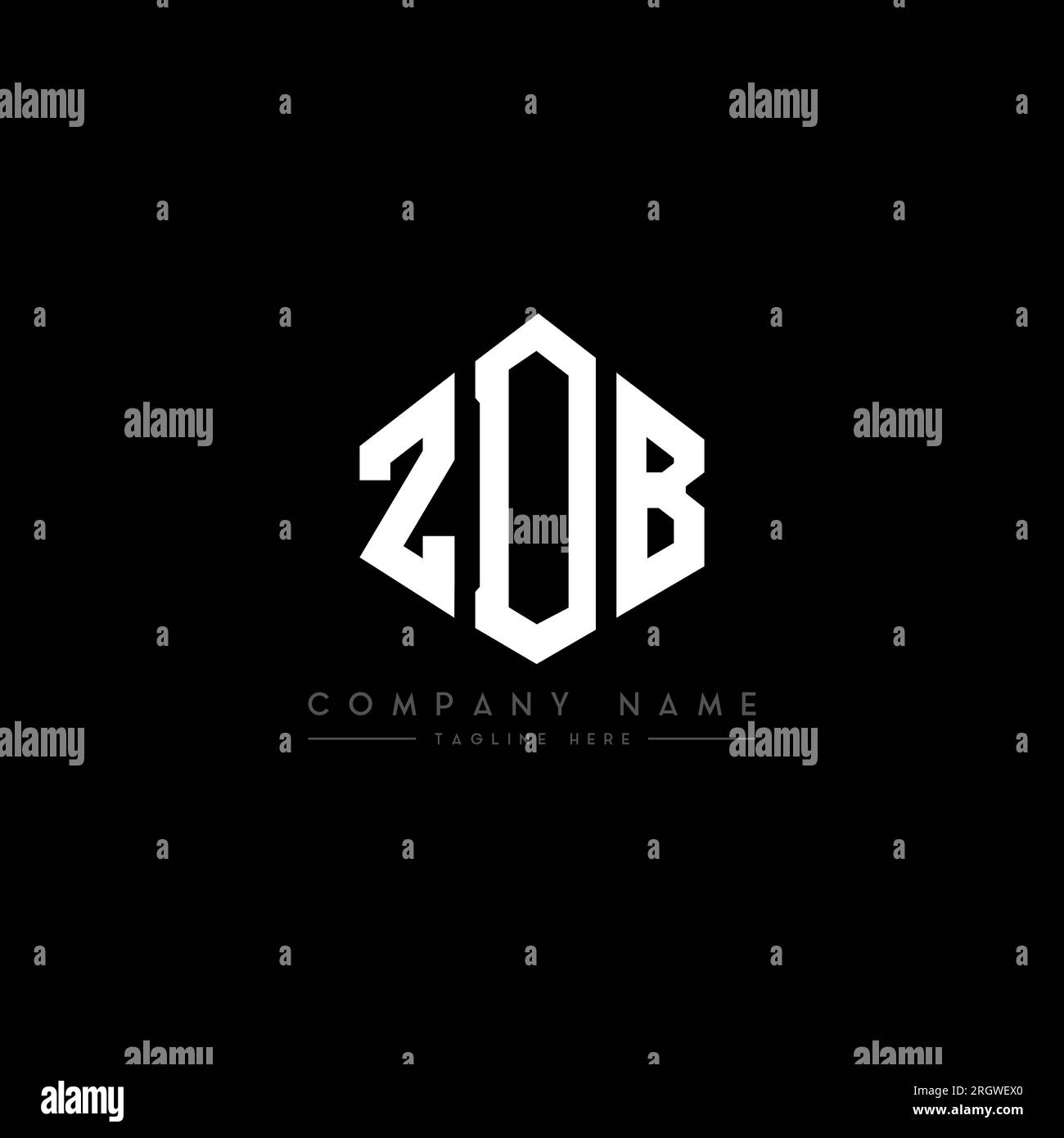 Zdb hexagon hi-res stock photography and images - Alamy