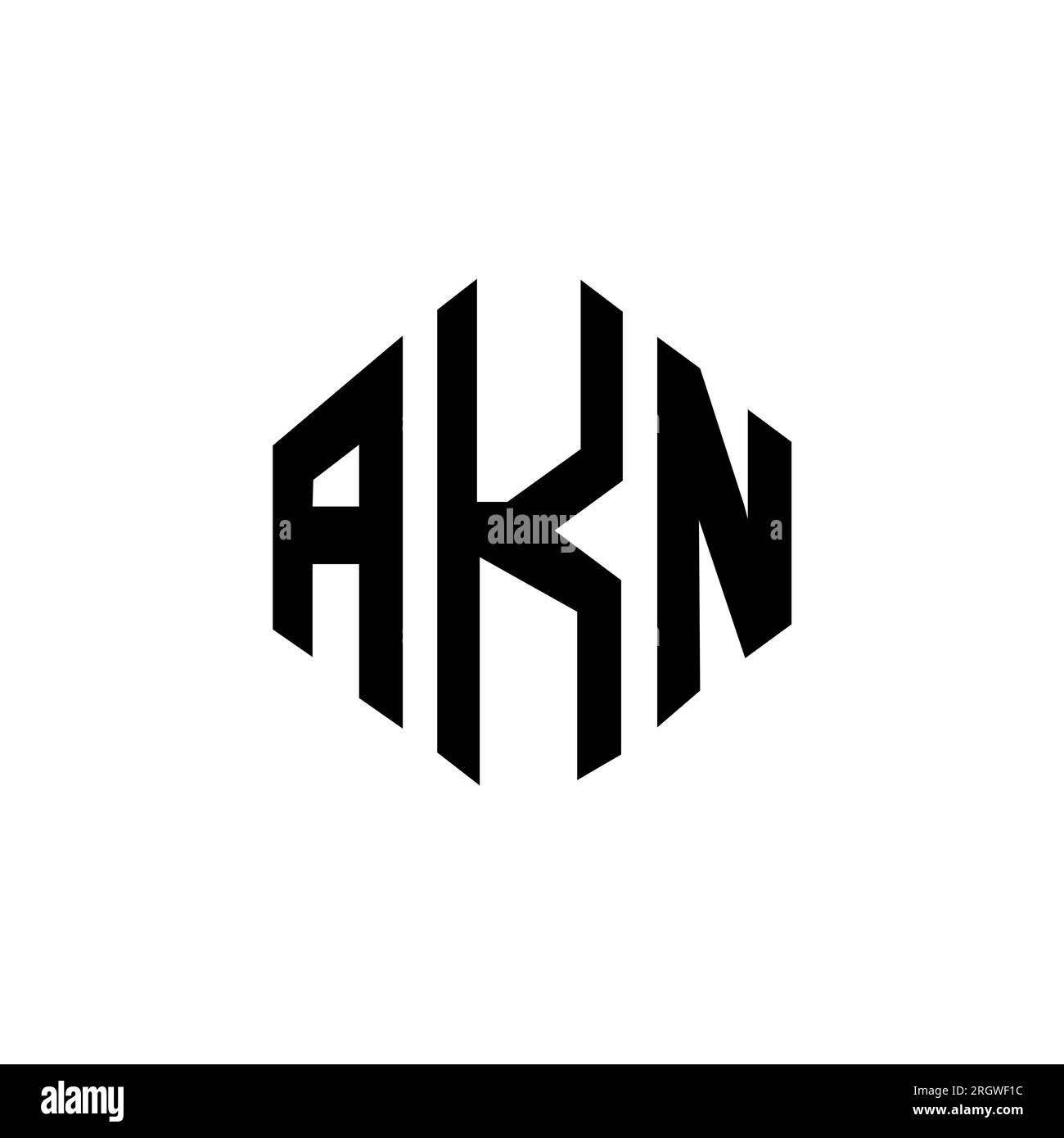 Akn logo design hi-res stock photography and images - Alamy