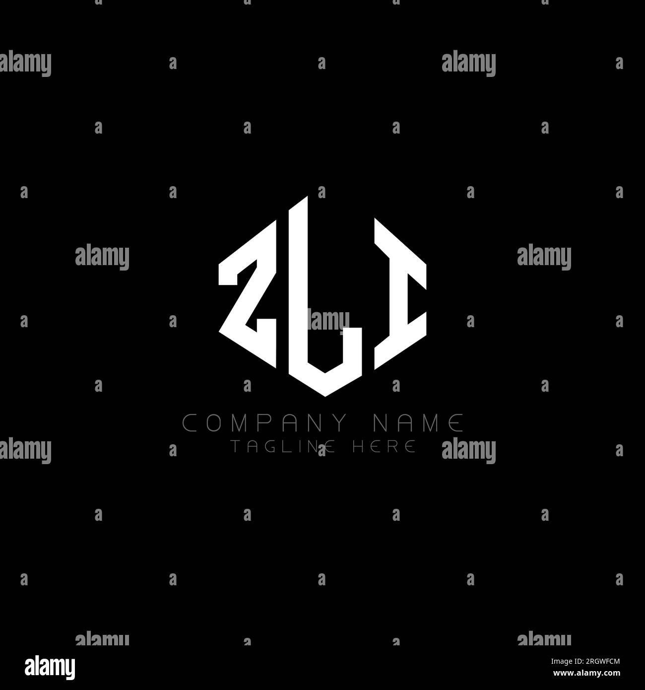 Zli logo design hi-res stock photography and images - Alamy