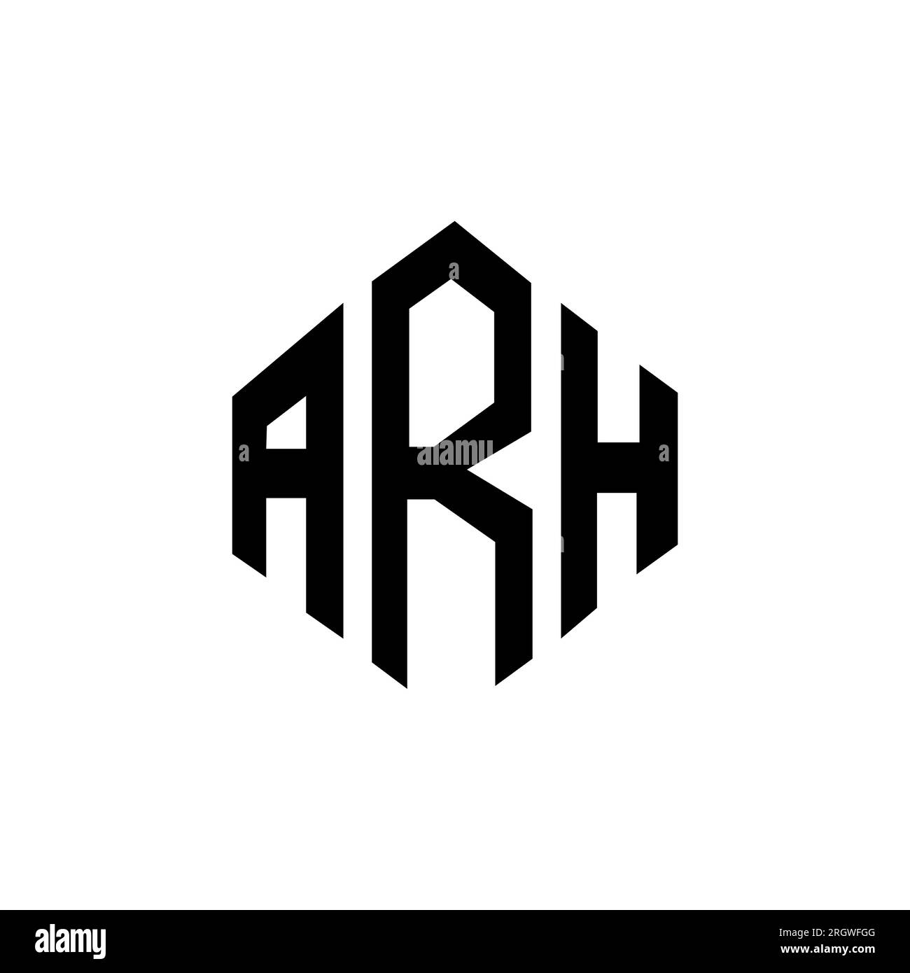 Arh logo design hi-res stock photography and images - Alamy