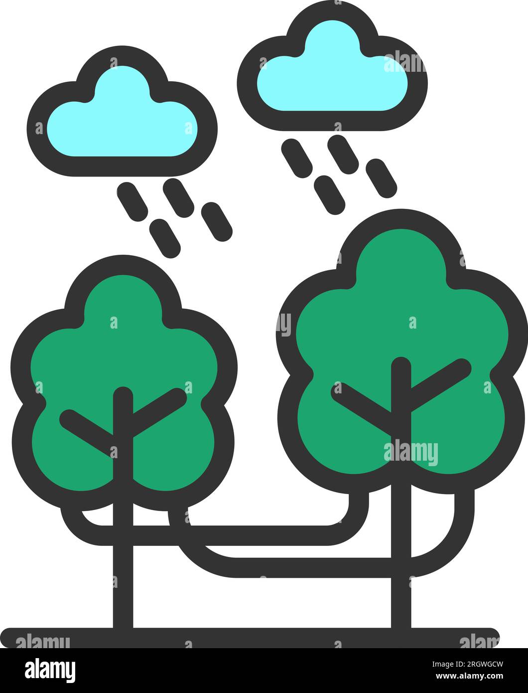 Amazon rainforest conservation Stock Vector Images - Alamy