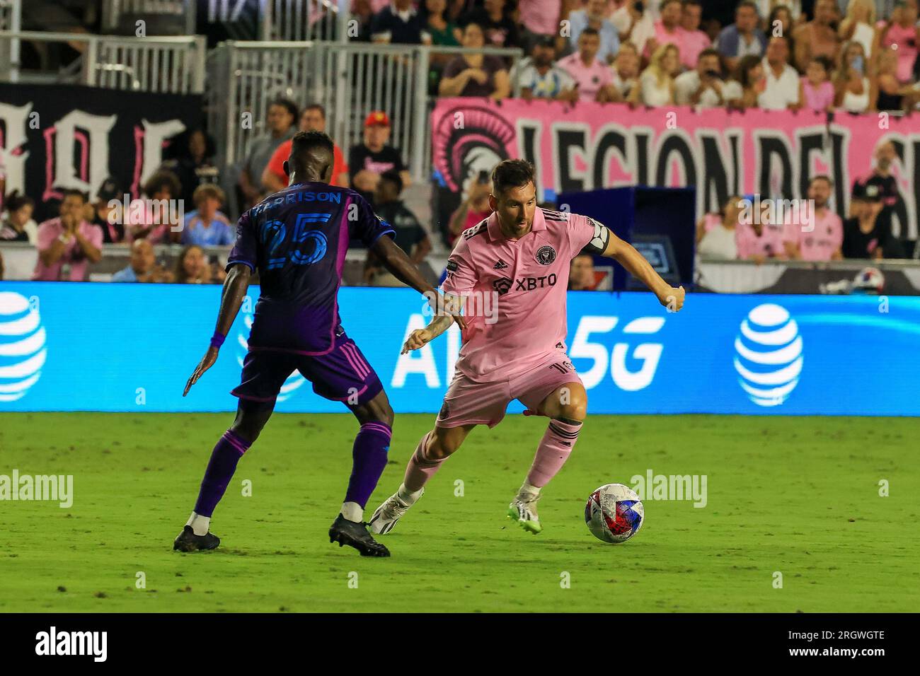 Lionel Messi attacking - Inter Miami CF v Charlotte FC,Leagues Cup 8-11 ...