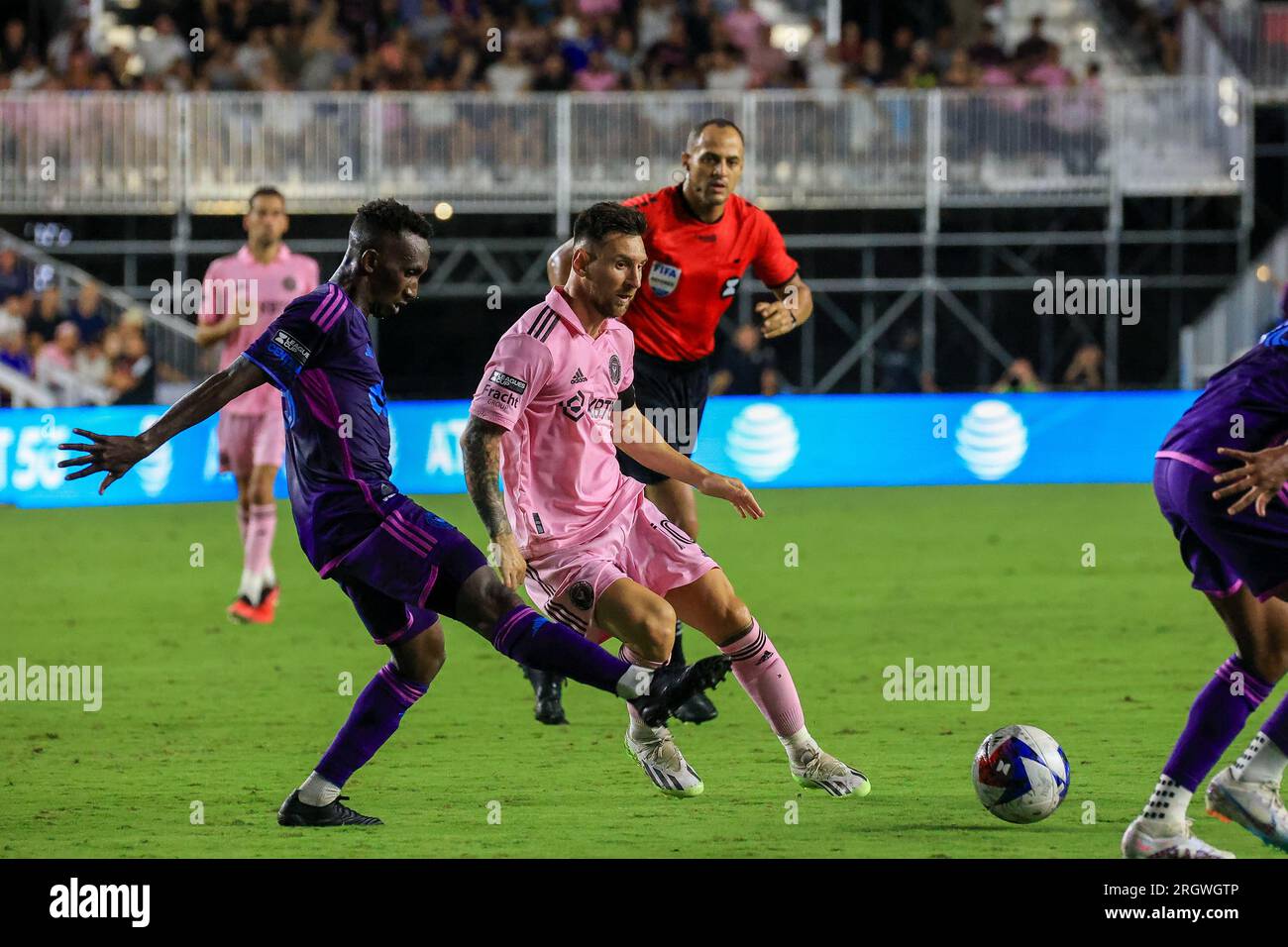 Lionel Messi attacking - Inter Miami CF v Charlotte FC,Leagues Cup 8-11 ...