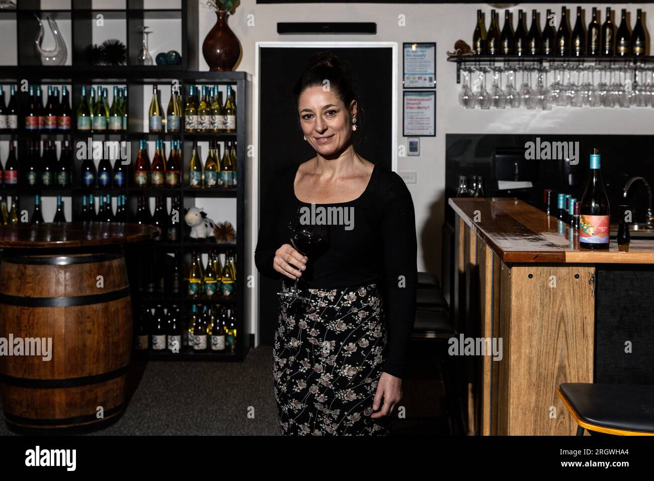 Melbourne, Australia. 08th Aug, 2023. Melbourne winemaker Nikki Palun ...