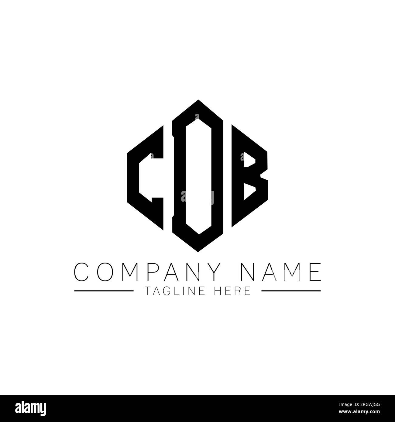 CDB letter logo design with polygon shape. CDB polygon and cube shape ...