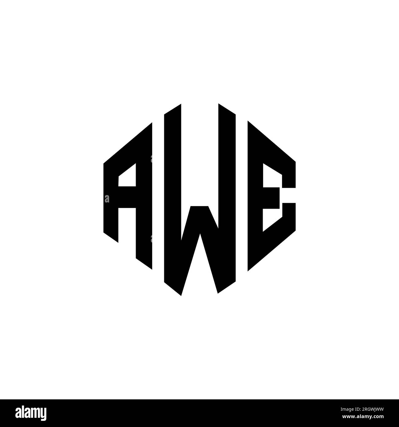 Awe polygon Stock Vector Images - Alamy