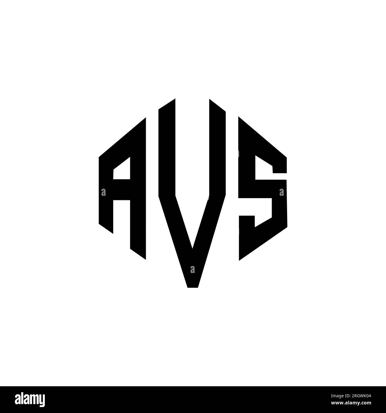 Avs logo design Black and White Stock Photos & Images - Alamy