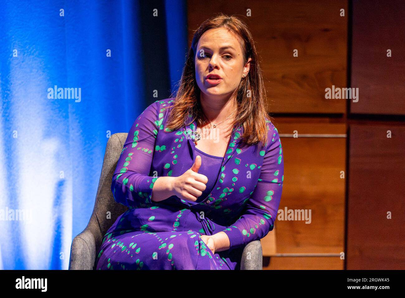 Edinburgh, United Kingdom. 11 August, 2023 Pictured: Iain Dale and ...