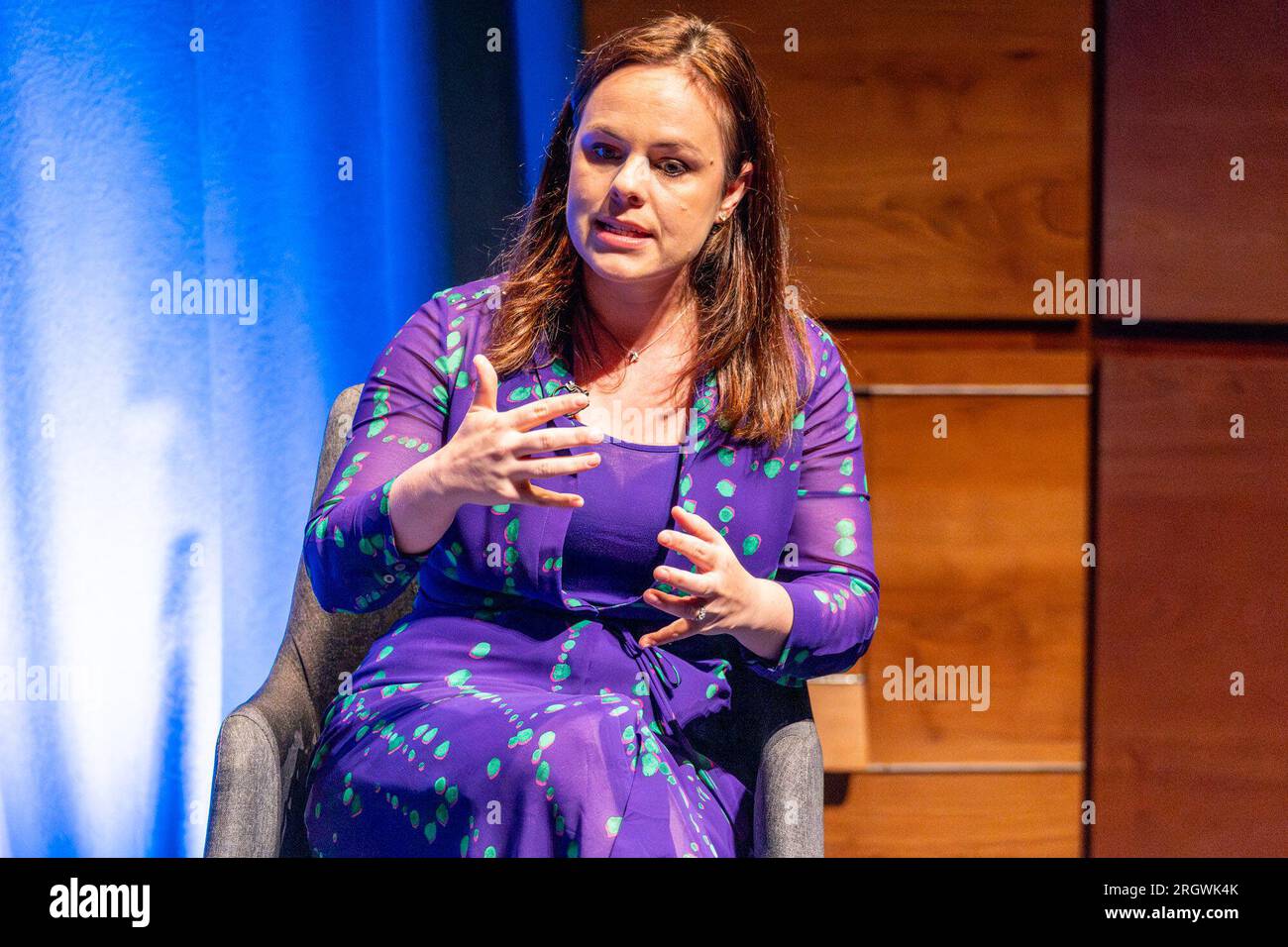 Edinburgh, United Kingdom. 11 August, 2023 Pictured: Iain Dale and ...