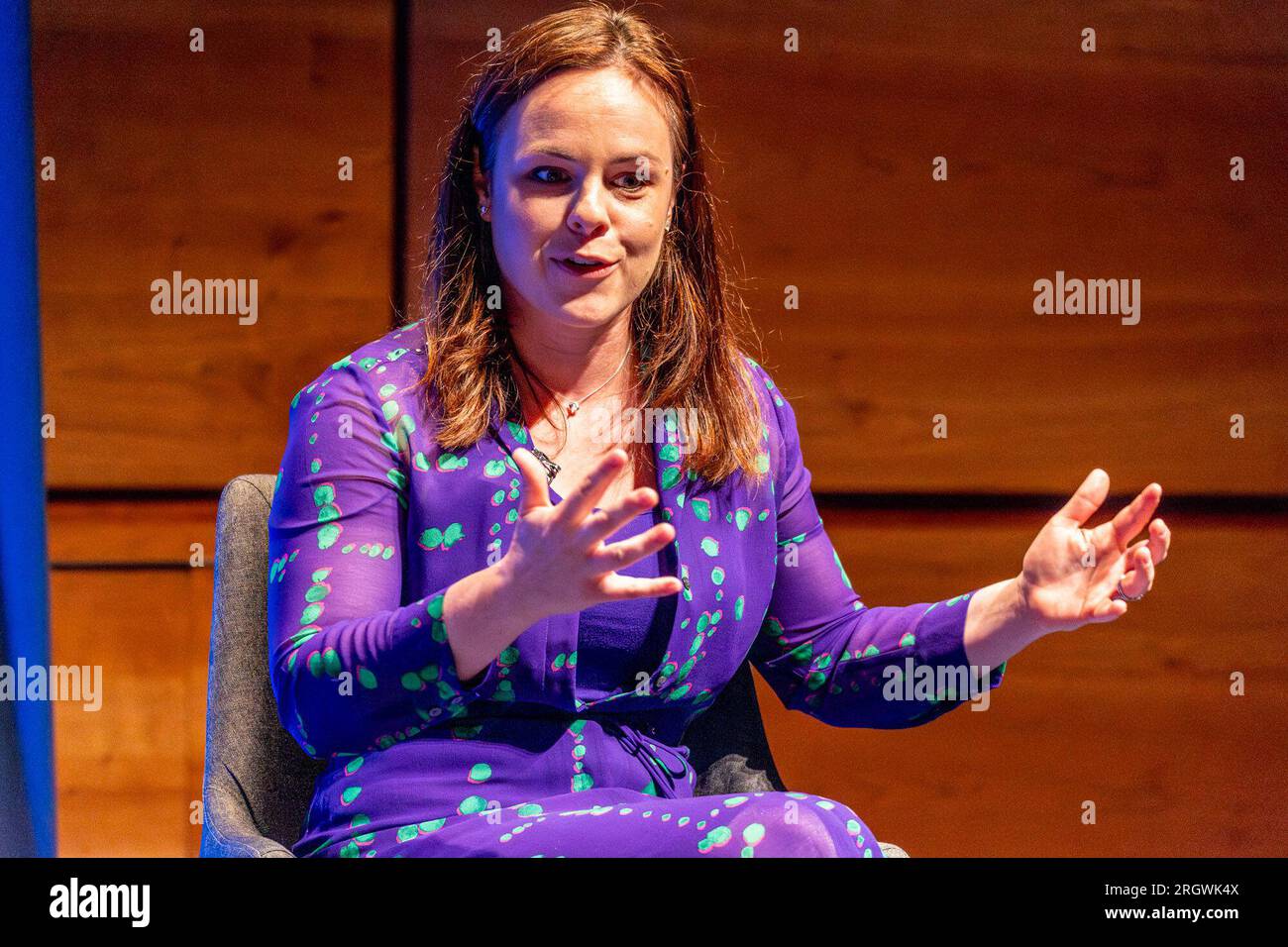 Edinburgh, United Kingdom. 11 August, 2023 Pictured: Iain Dale and ...