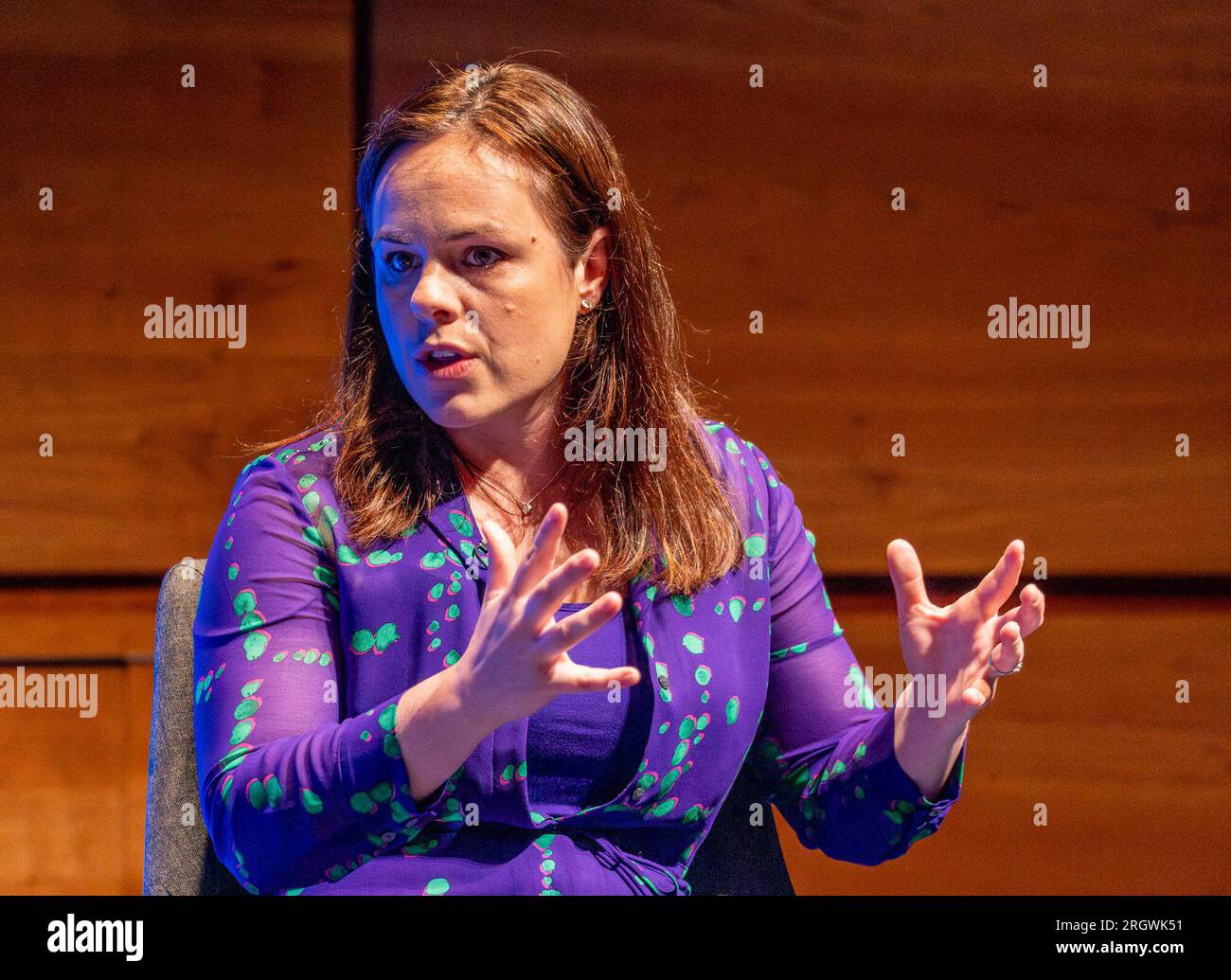 Edinburgh, United Kingdom. 11 August, 2023 Pictured: Iain Dale and ...