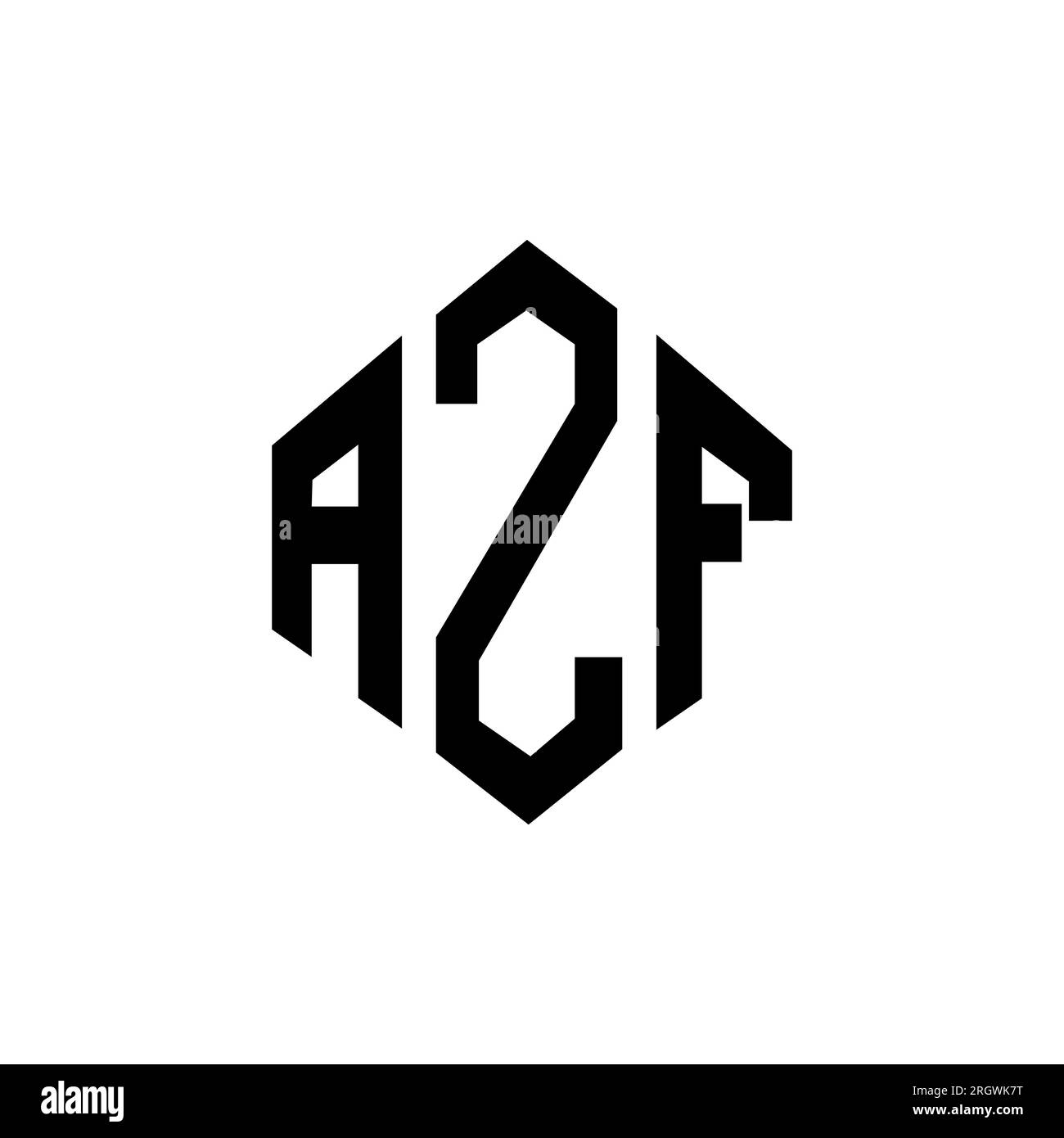 Azf logo design hi-res stock photography and images - Alamy