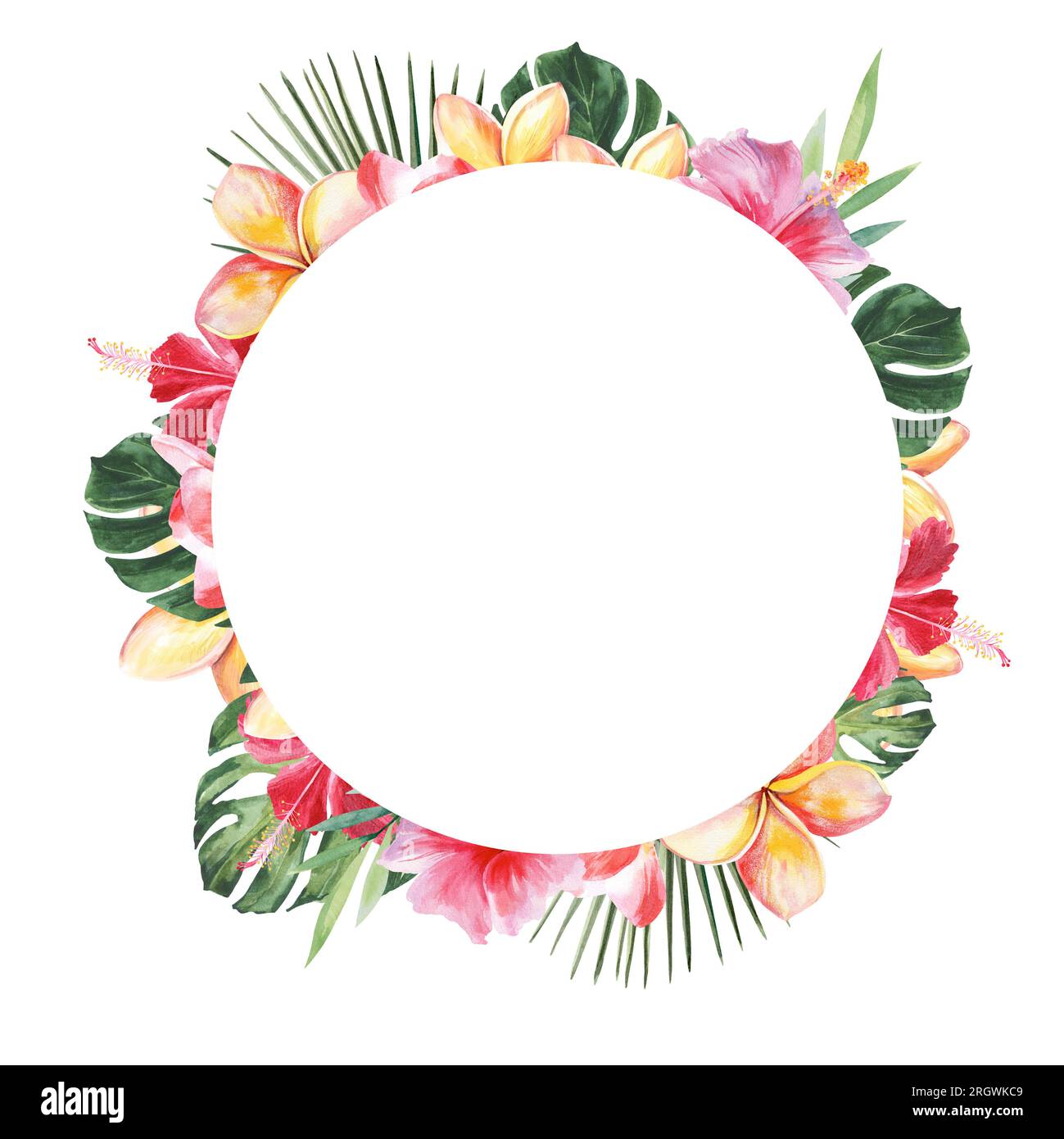 Tropical theme party Cut Out Stock Images & Pictures - Alamy