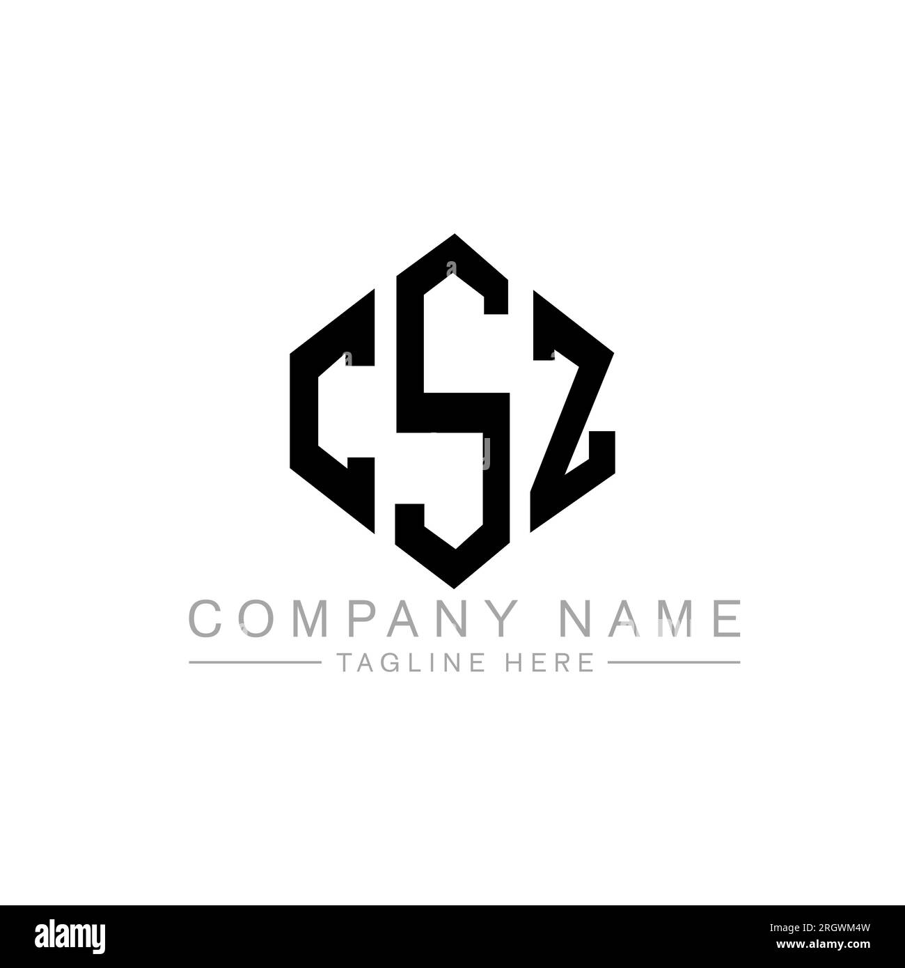Csz hexagon Black and White Stock Photos & Images - Alamy