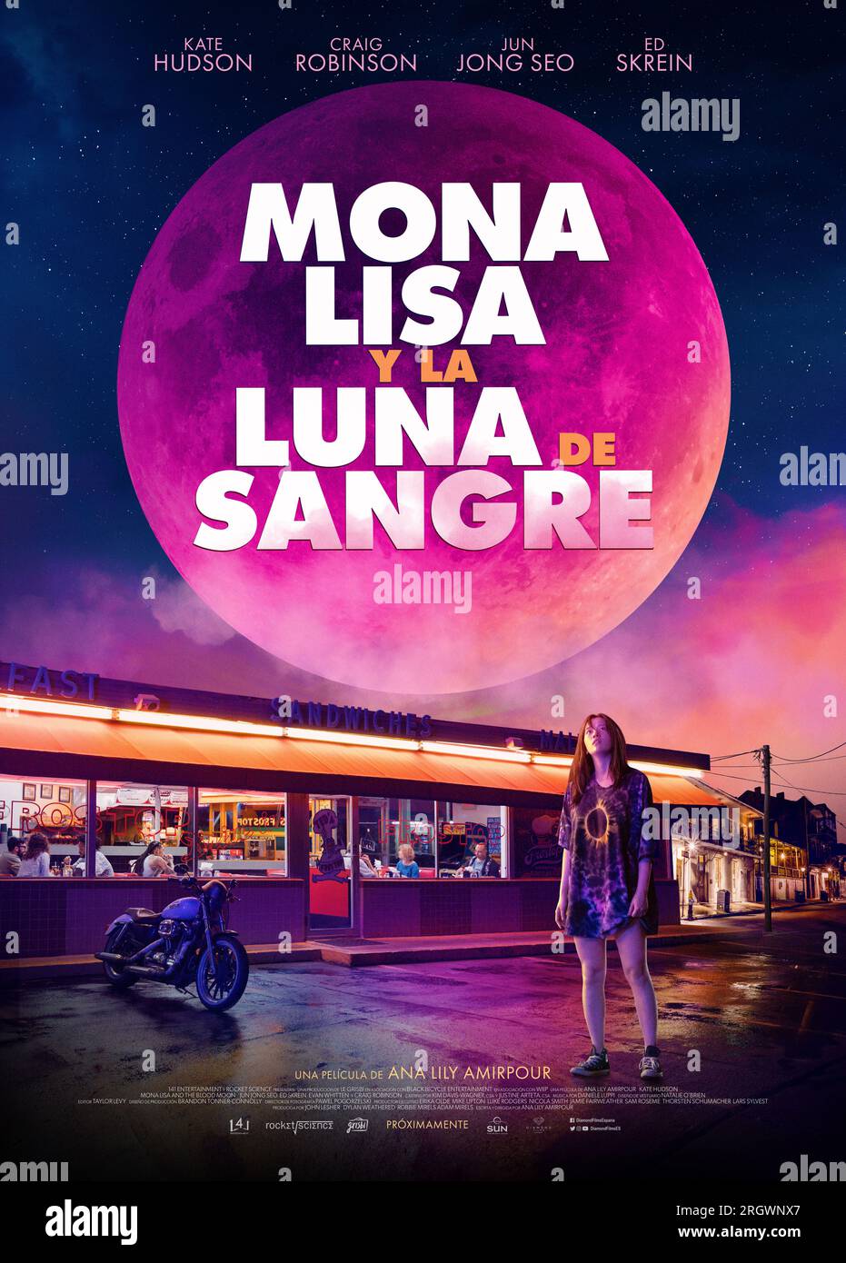 MONA LISA AND THE BLOOD MOON (2021), directed by ANA LILY AMIRPOUR. Credit: 141 Entertainment ...