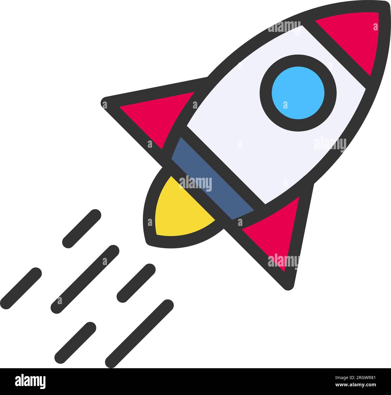 Rocket Icon image. Suitable for mobile application Stock Vector Image ...