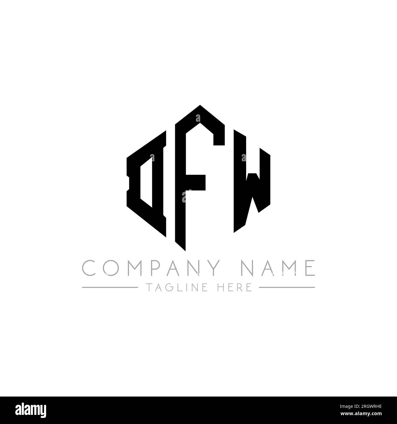 Dfw vector Black and White Stock Photos & Images - Alamy