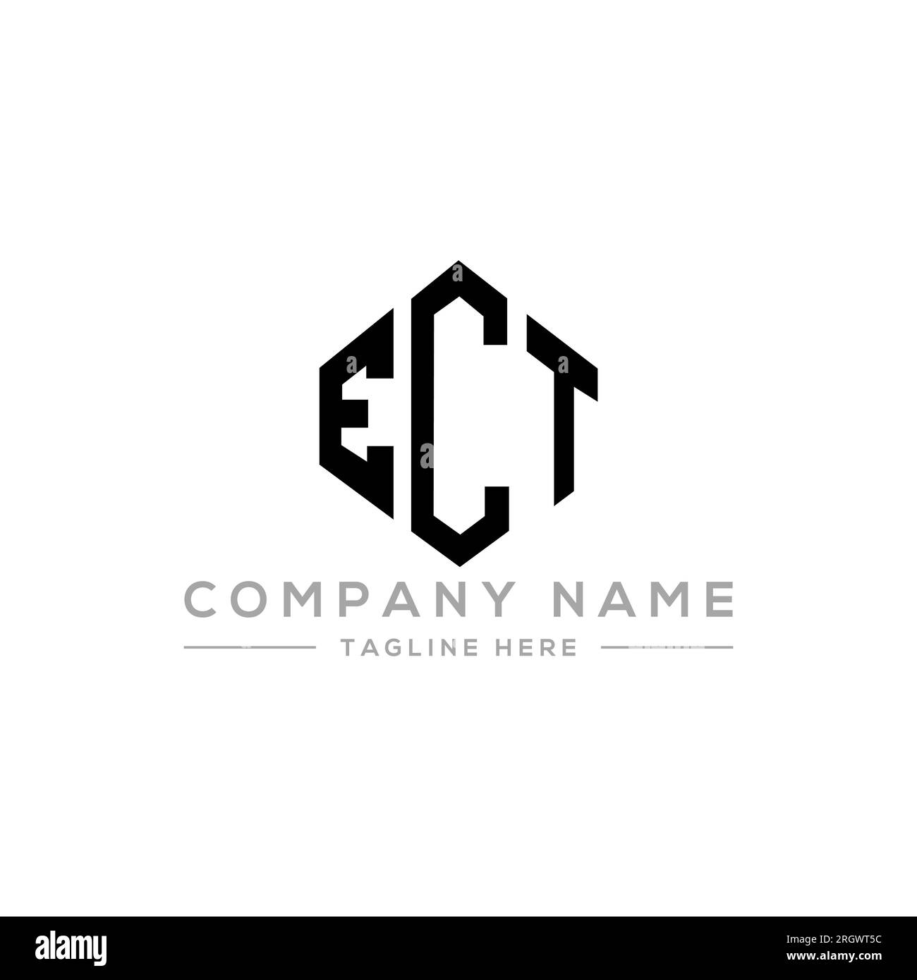 Ect hexagon Stock Vector Images - Alamy