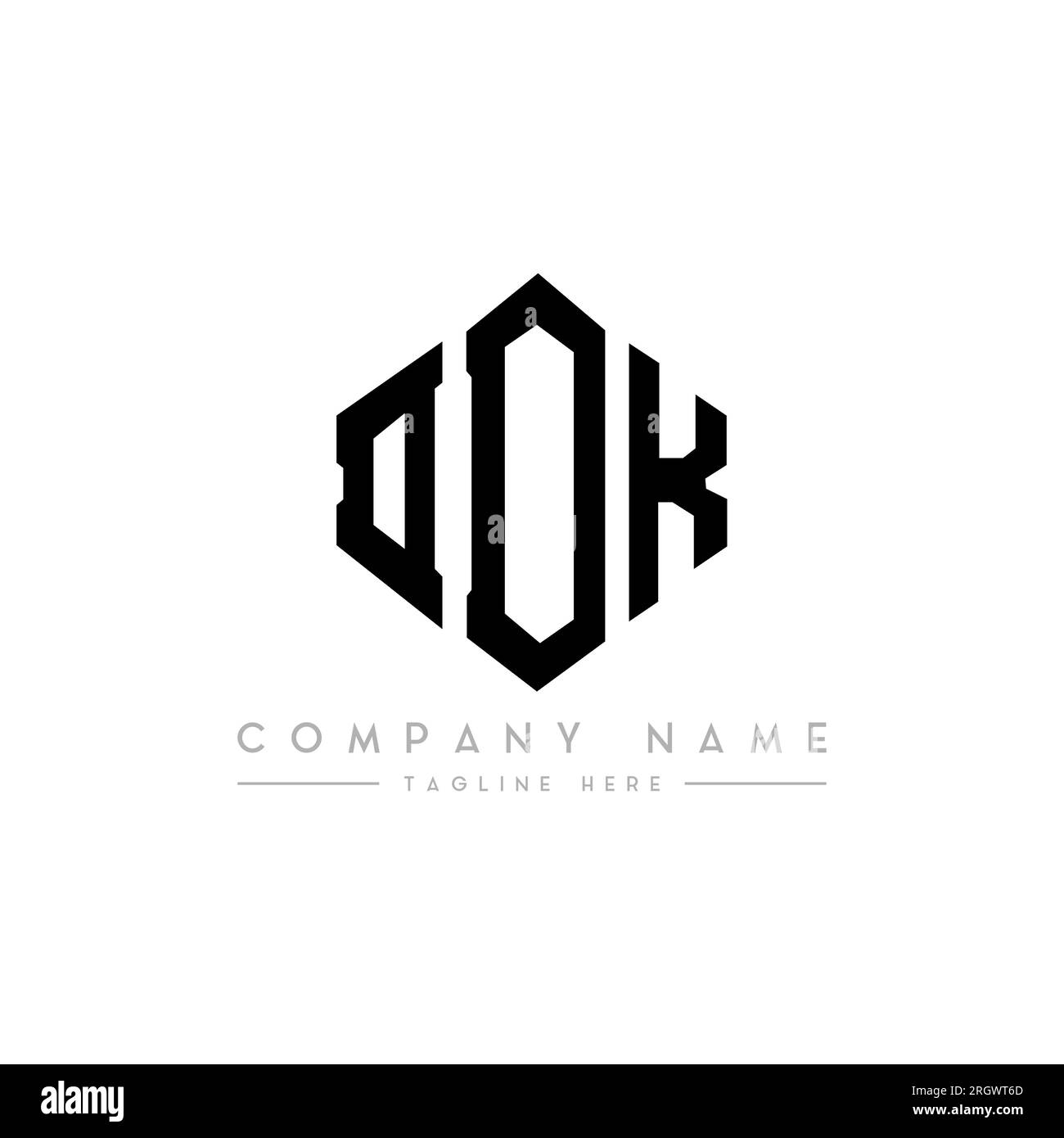 DDK letter logo design with polygon shape. DDK polygon and cube shape ...