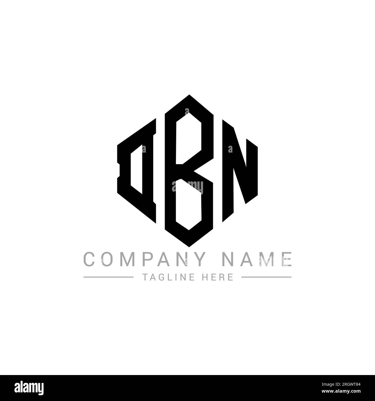 Dbn logo design hi-res stock photography and images - Alamy