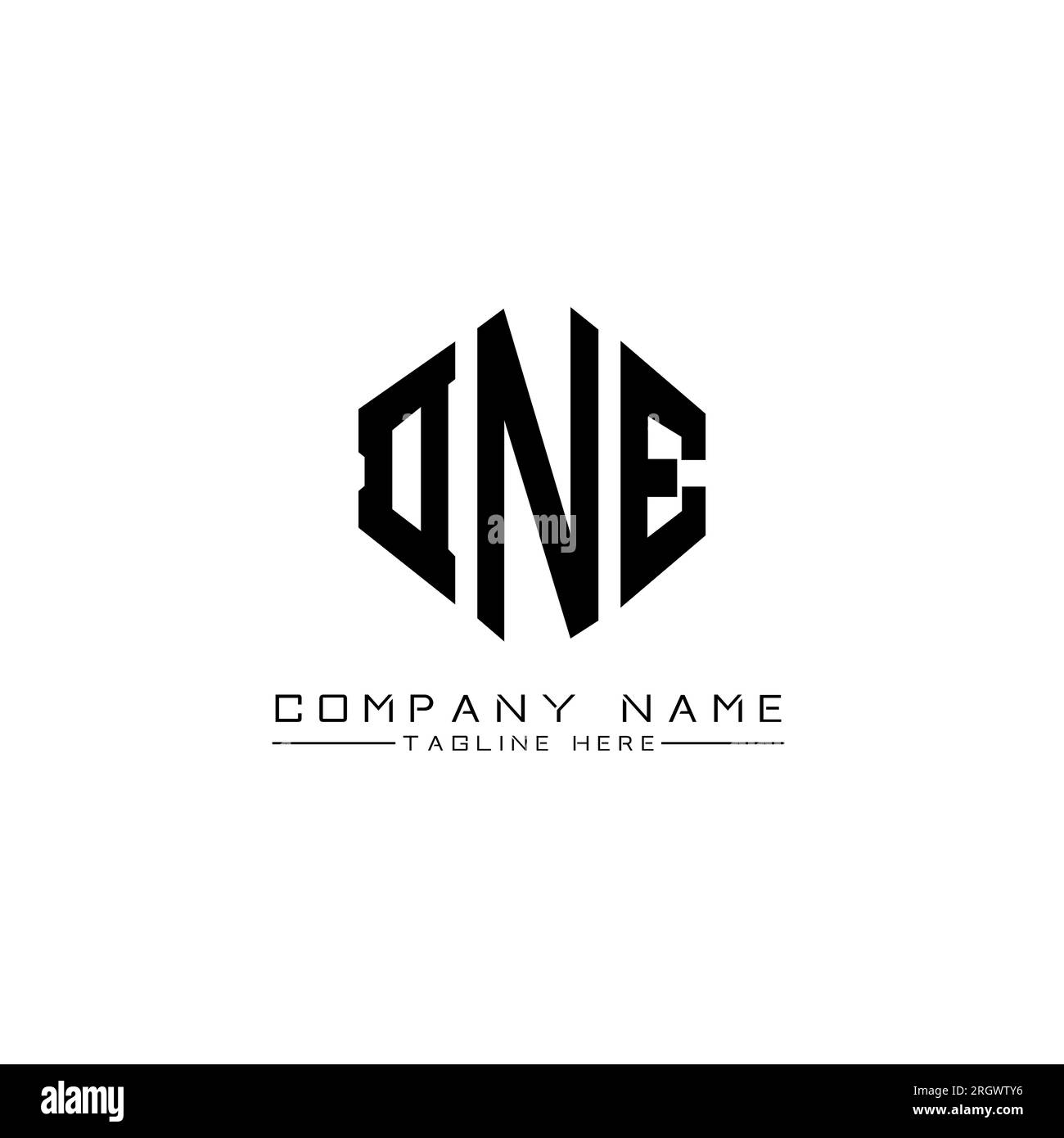 Dne logo design Stock Vector Images - Alamy