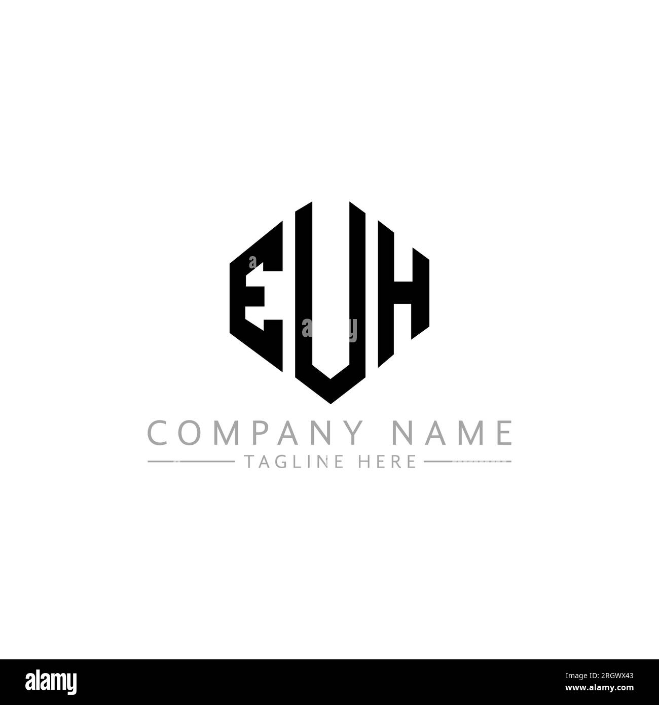 Euh logo design hi-res stock photography and images - Alamy