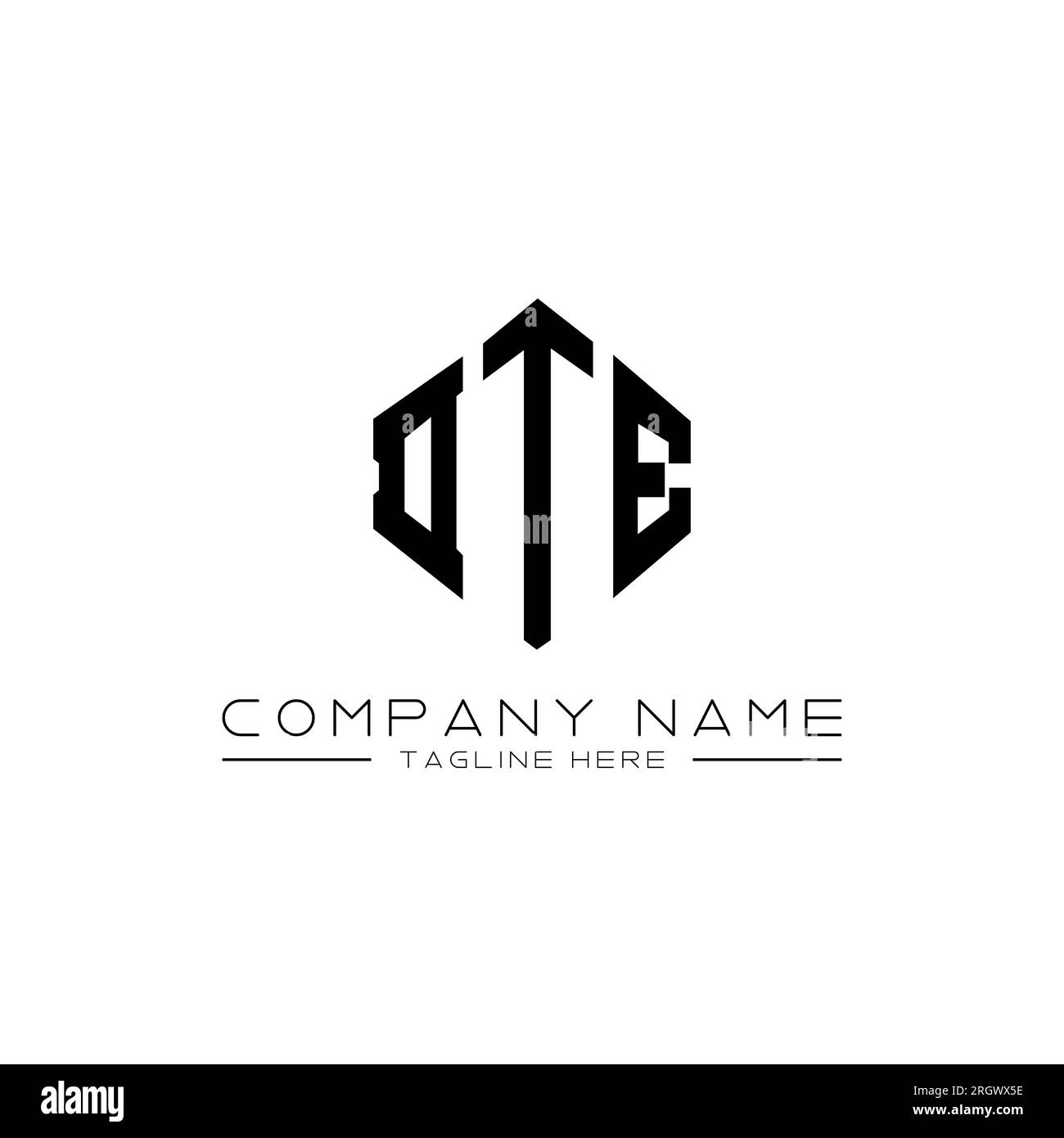 Dte business logo Stock Vector Images - Alamy