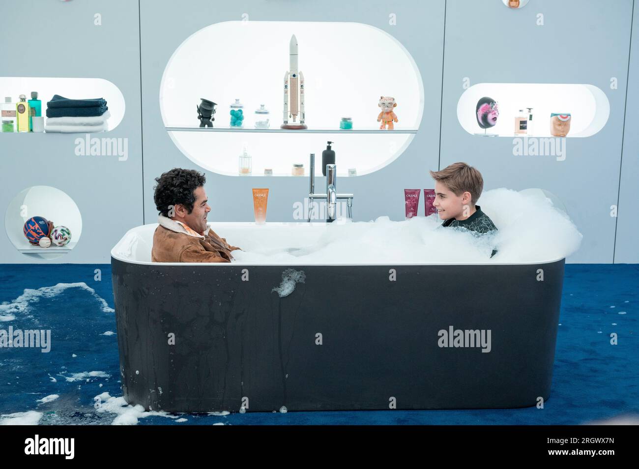 JAMEL DEBBOUZE and SIMON FALIU in THE NEW TOY (2022) -Original title ...