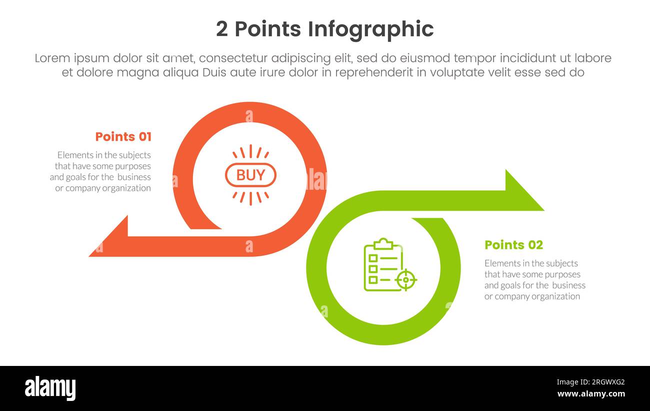 versus or compare and comparison concept for infographic template ...