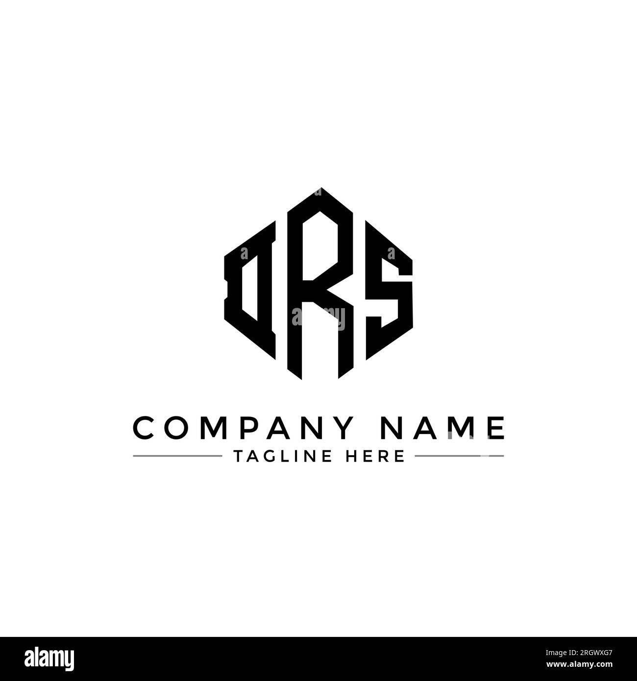 Drs logo design hi-res stock photography and images - Alamy