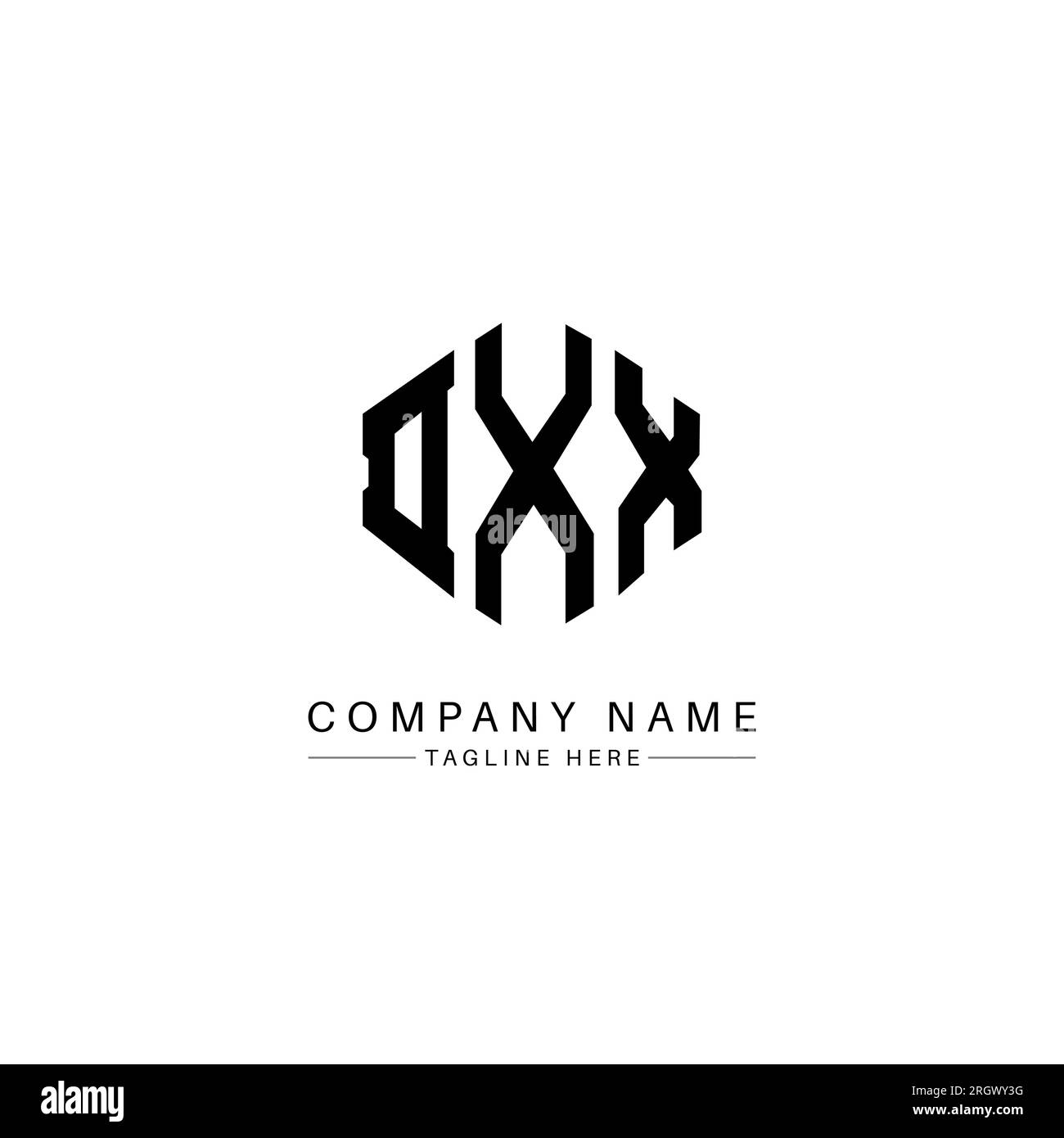 Dxx logo design hi-res stock photography and images - Alamy
