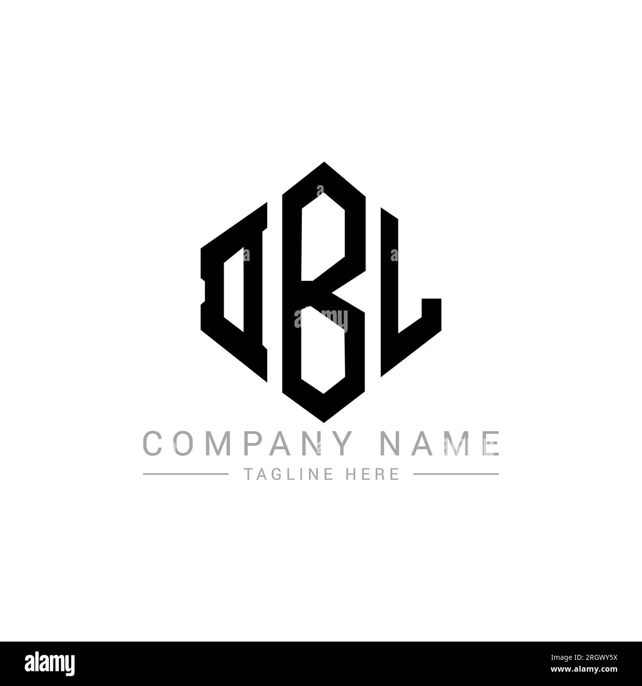 Dbl logo design hi-res stock photography and images - Alamy