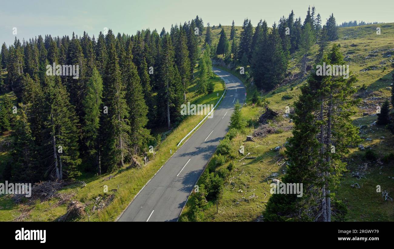 A stunning aerial view captured by a drone showcasing the breathtaking ...