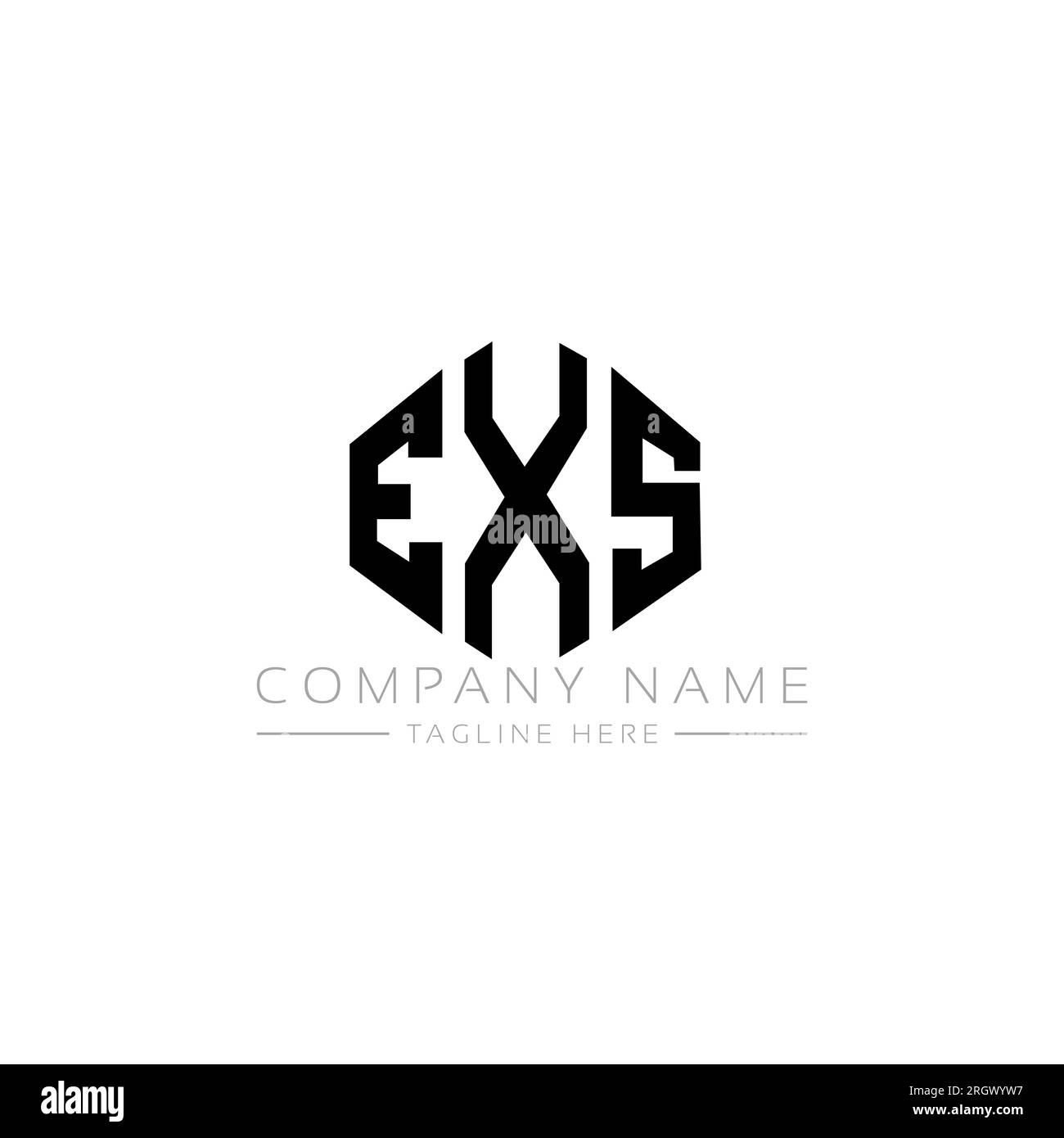 Exs logo design Cut Out Stock Images & Pictures - Alamy