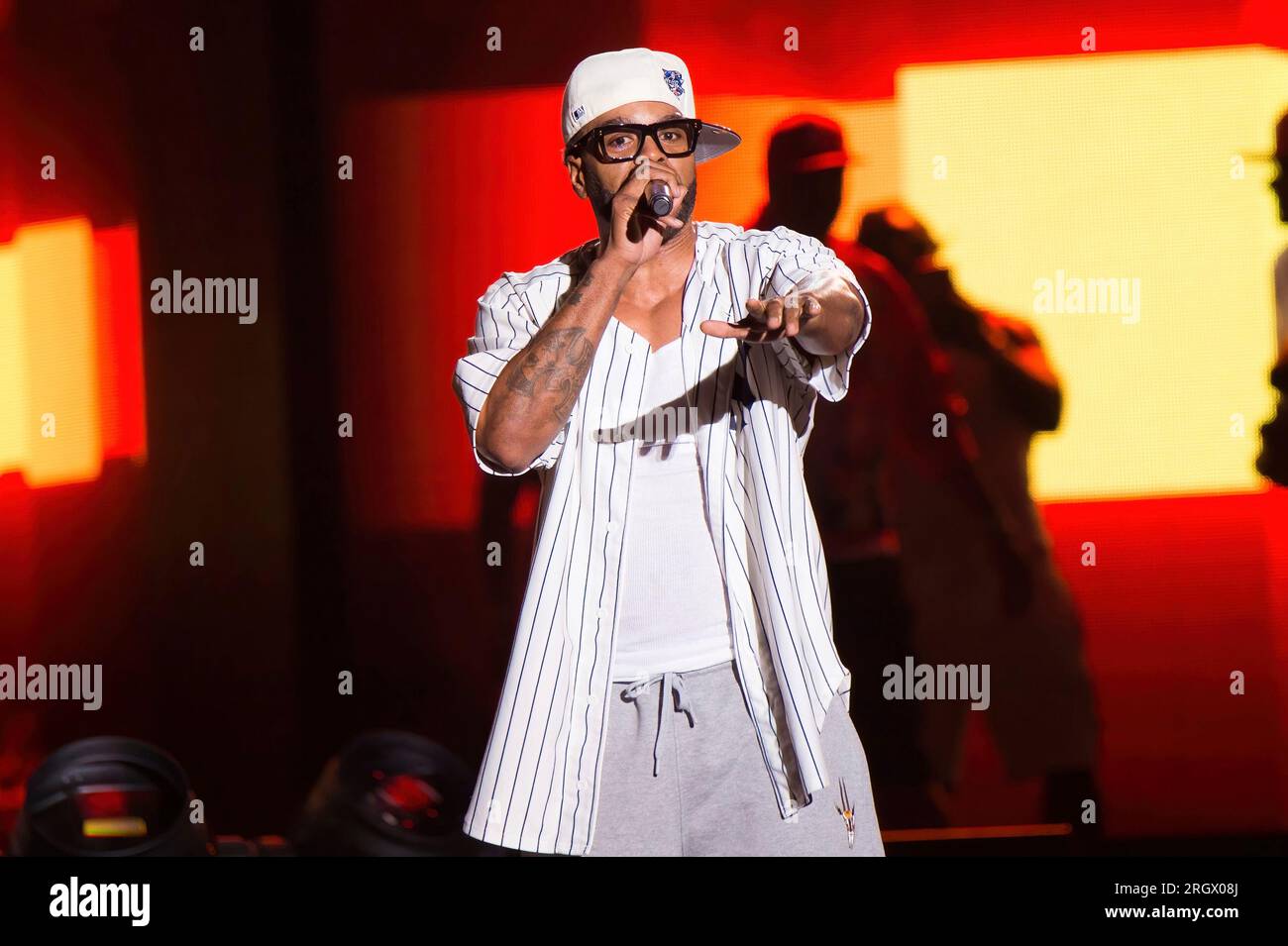 Rapper Method Man performs at Hip-Hop 50 Live, celebrating 50 years of ...