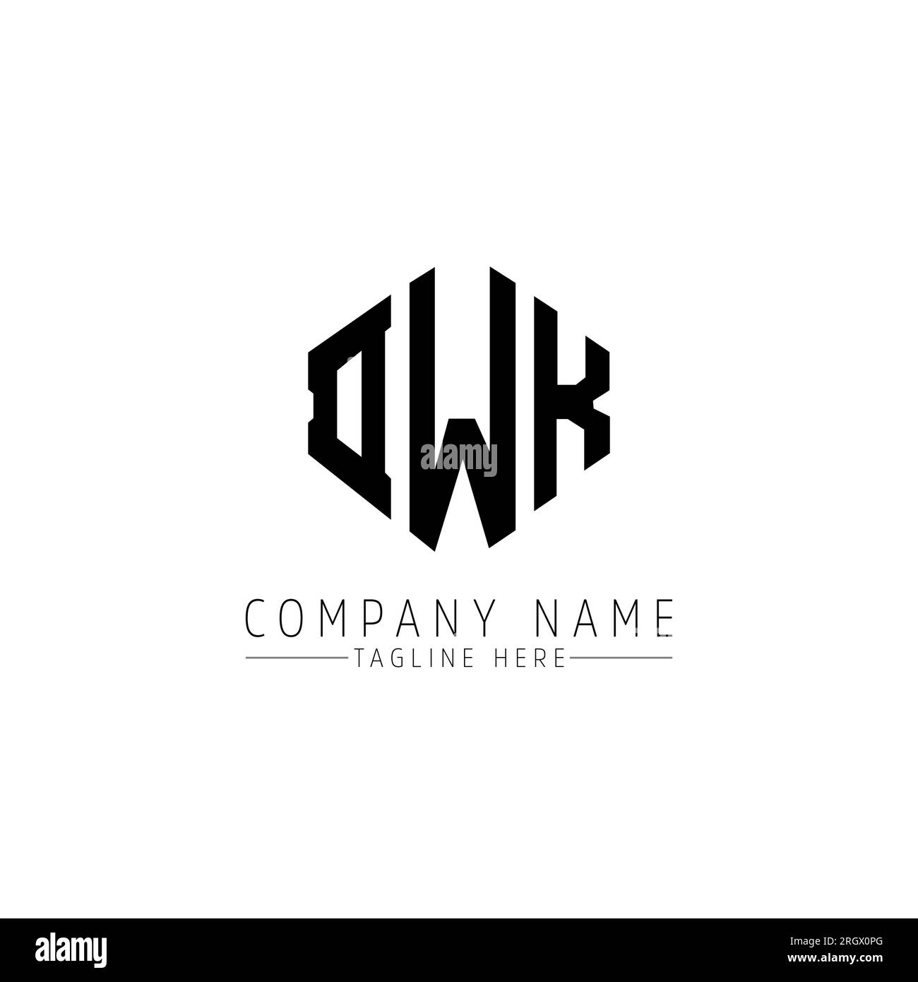 Dwk alphabet Stock Vector Images - Alamy